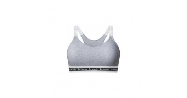Bravado Original Full Cup Nursing Bra Dove Heather BRV-1015-DH